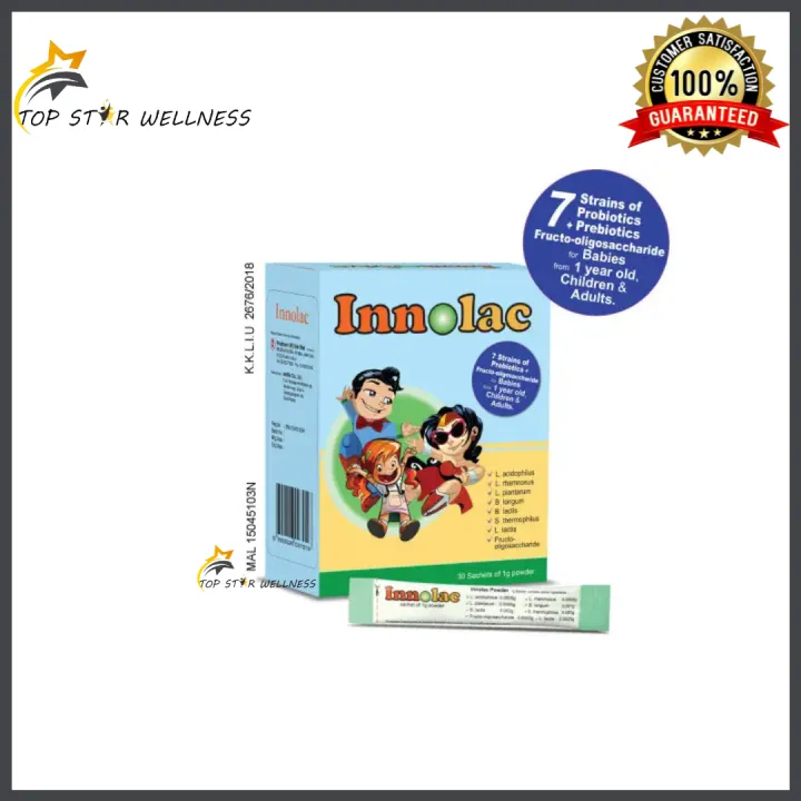 INNOLAC Probiotics Powder 30's | Lazada