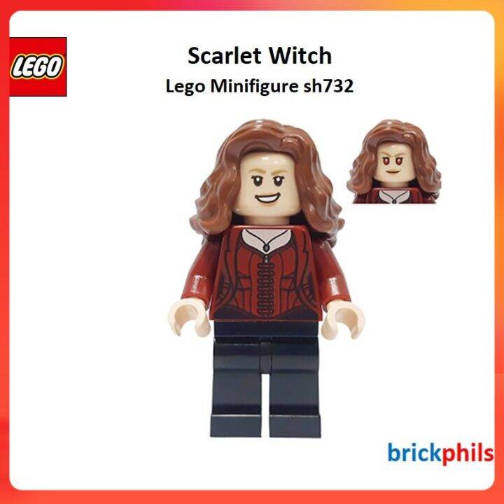 Lego Minifigure sh732 Scarlet Witch | Lazada PH