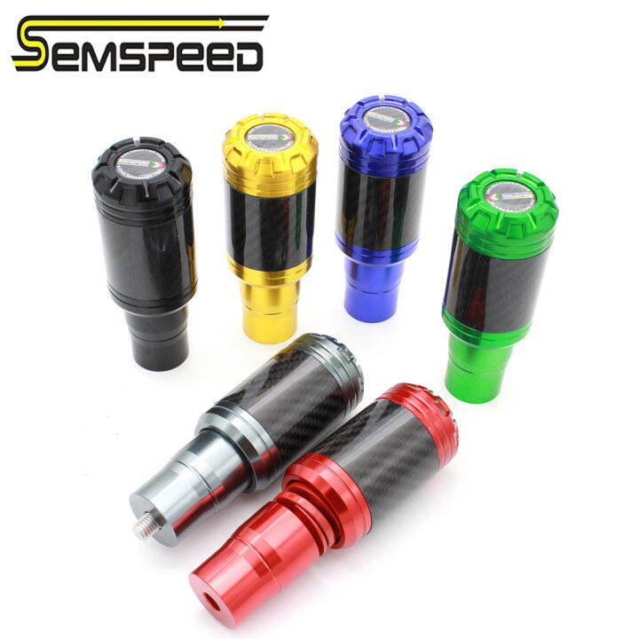 SEMSPEED Motorcycle Rear Wheel Exhaust Crash Slider Falling Protection ...