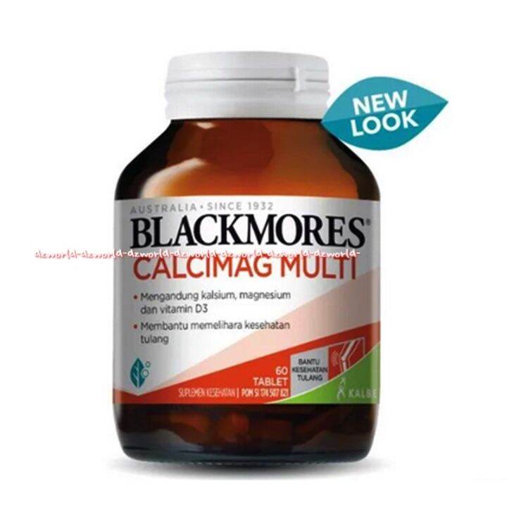 Blackmores Calcimag Multi 60Tablets Vitamin D Suplemen Untuk Tulang ...
