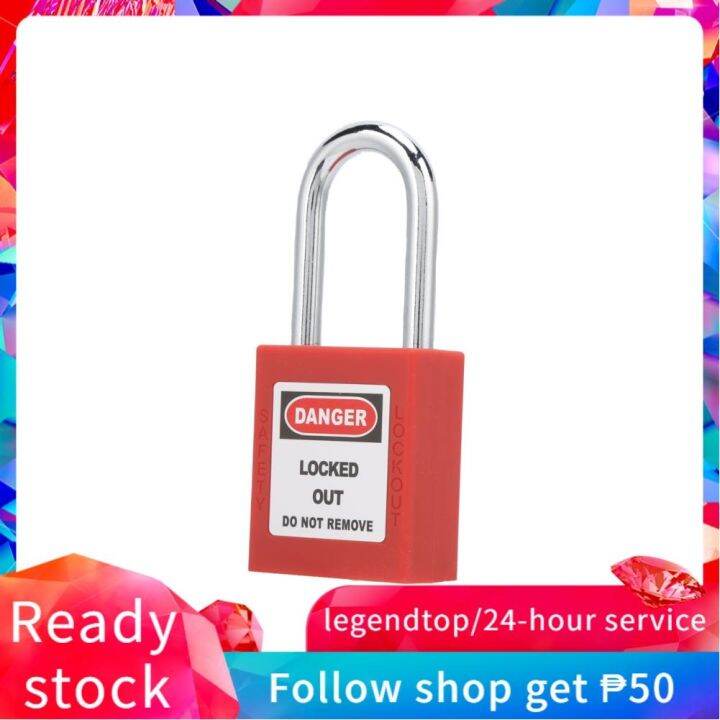 Legendtop anti theft lock safety 38MM Lockout Tagout Lock Anti‑Skid ...