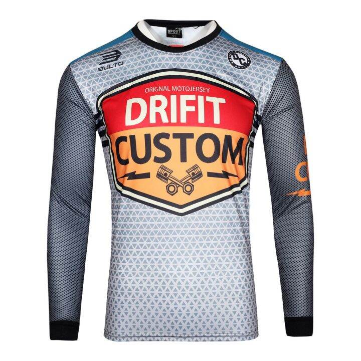 Long Sleeve Motocross Drifit Jersey For Men Motorcycle Sublimation Shirt Motor Jersey | Lazada PH