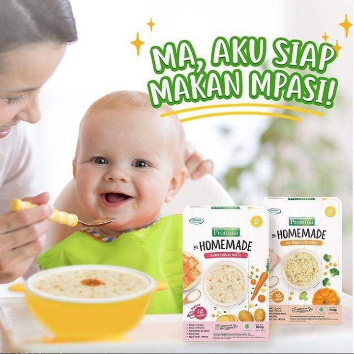 Bubur Bayi Promina Homemade 8 bulan 100 gr: Promina Salmon Kentang ...