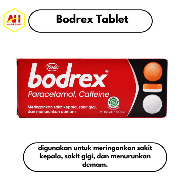 Bodrex Tablet | Lazada Indonesia