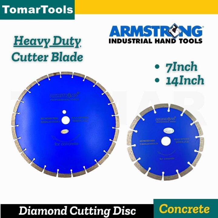 ARMSTRONG Heavy Duty Concrete Cutting Disc 7 14 Cutter Wheel | Lazada PH