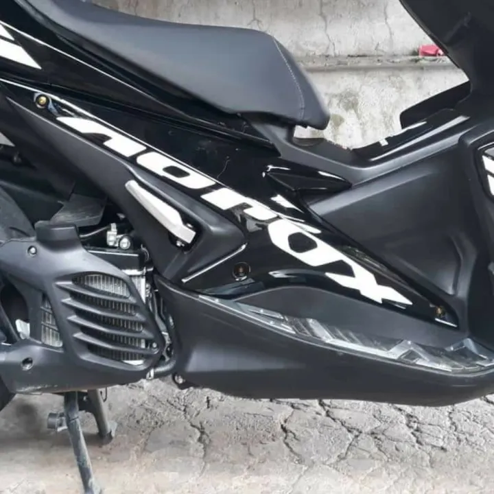 aerox matte gray side sticker 2pcs | Lazada PH