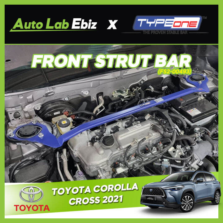 Toyota Corolla Cross 2021 TypeOne Safety Front Strut Bar (FS2-00493 ...