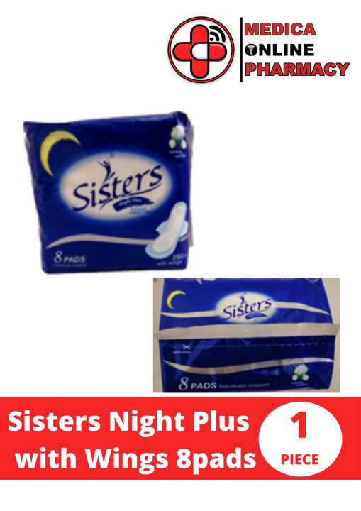 Sisters Night Plus 280mm with Wings 8pads | Lazada PH