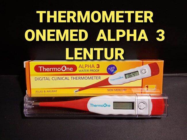 THERMOMETER DIGITAL ONEMED ALPHA 3 LENTUR / TERMOMETER DIGITAL ...