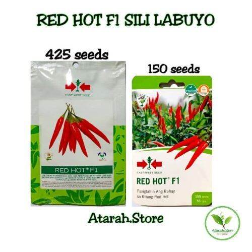 Hybrid RED HOT F1/SUPER HEAT F1 Sili Labuyo East West Seeds | Lazada PH