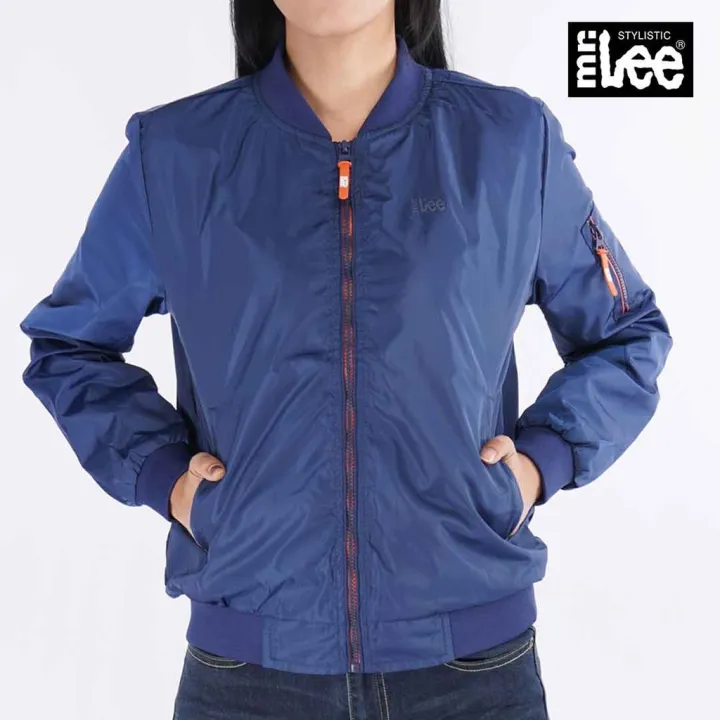 Stylistic Mr Lee Ladie's Basic Jacket Regular Fit 17808 (Navy Blue) | Lazada PH