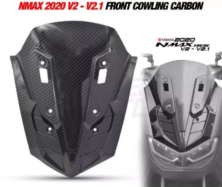 NMAX V2 ANS V2.1 CARBON FRONT COWLING COVER | Lazada PH