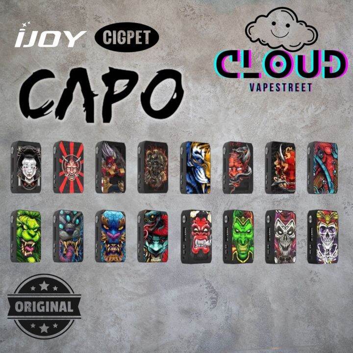 IJOY CIGPET BOX MOD 126W Ijoy Cigpet Capo Vape Ijoy Cigpet Capo Mod ...