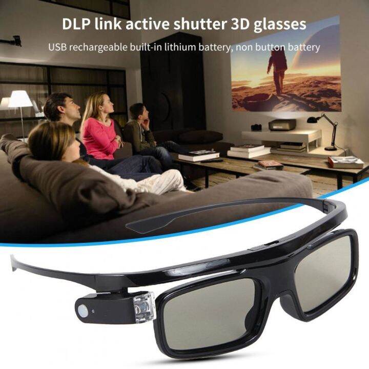 DLP Link 3D Brille Lvifloae 3D Brille Active Shutter - DLP Link Für 3D ...