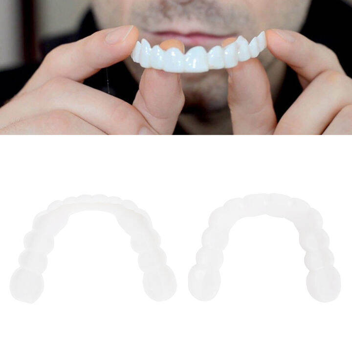 Teeth Brace Temporary Smile Comfort Denture Cosmetic Dent Mouth Braces ...