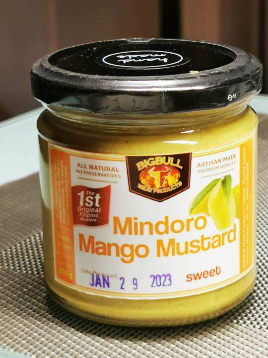 Mindoro sweet Mango Mustard | Lazada PH