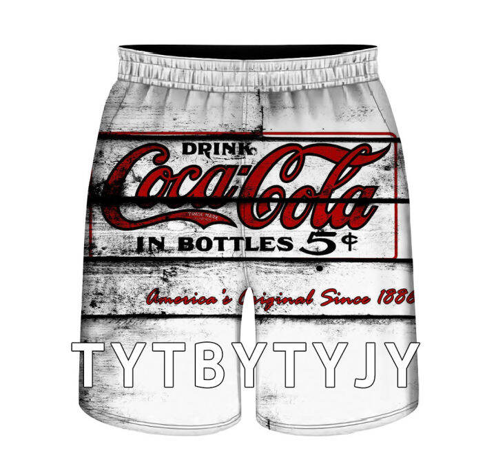 New Carbonated Drinks Pepsi Cola 3D Print Man's Casual Style Shorts 09 ...
