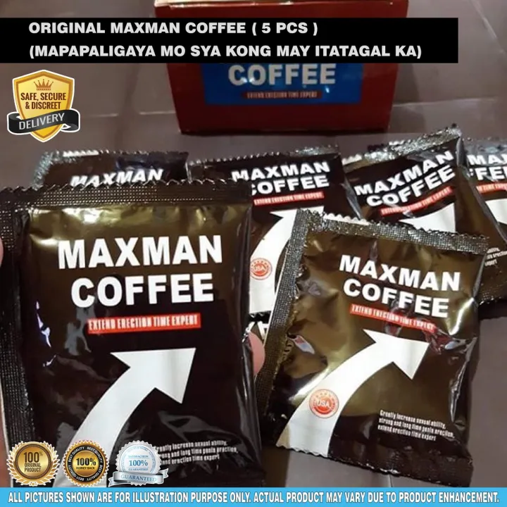 Maxx Man Strong Coffee 10 sachet in s box | Lazada PH