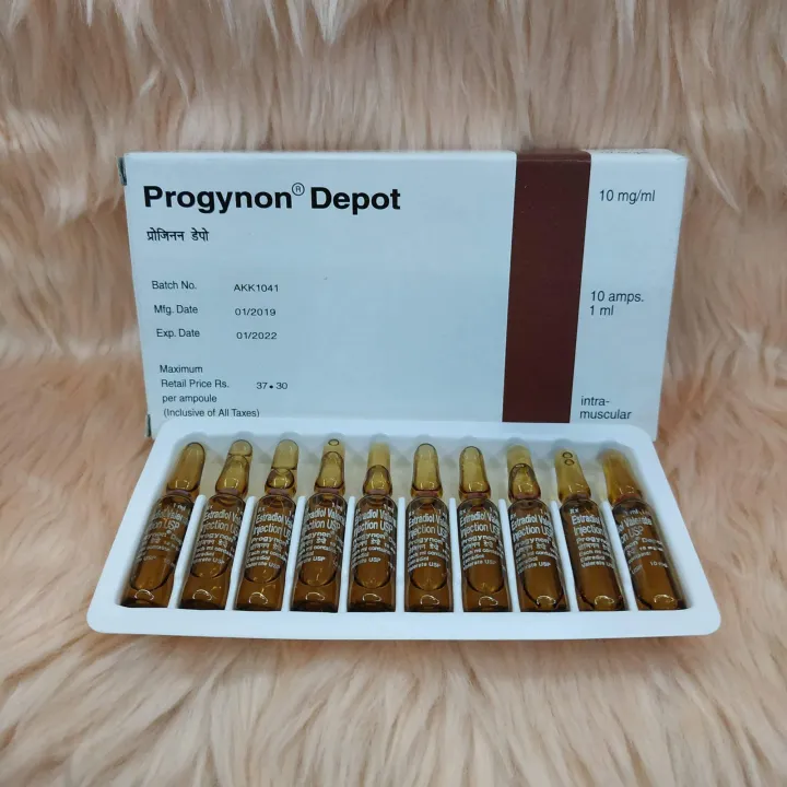Progynon Brown 1 Box(10 ampules) Free Syringe | Lazada PH