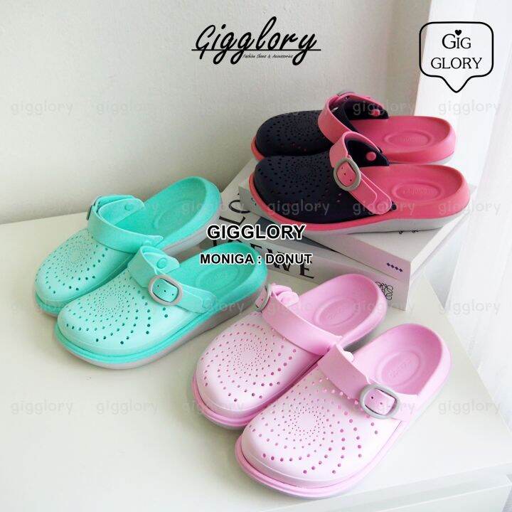 🌻 รองเท้า Moniga Donut (Moniga by Monobo) | Lazada.co.th