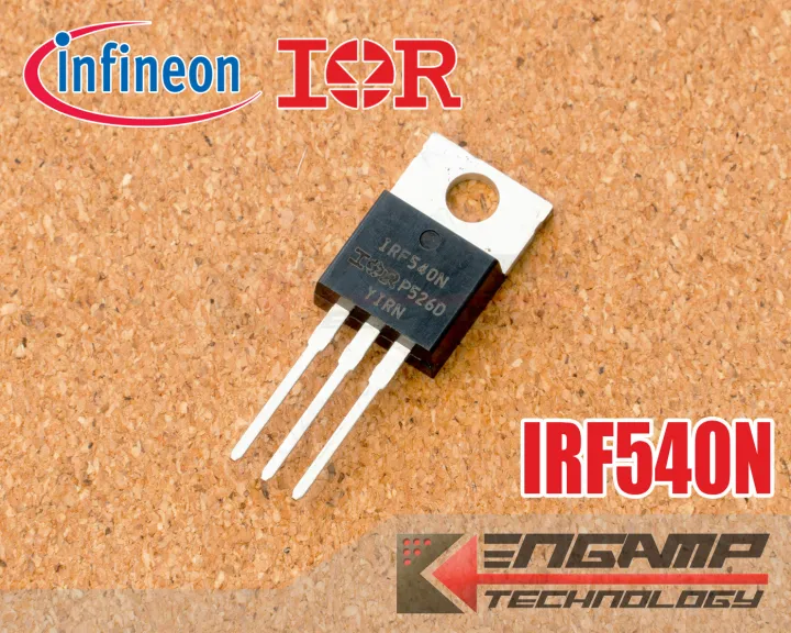 (1ตัว) [FET] IRF540N IR INFINEON MOSFET 33A 100V 44mR TO-220 | Lazada.co.th