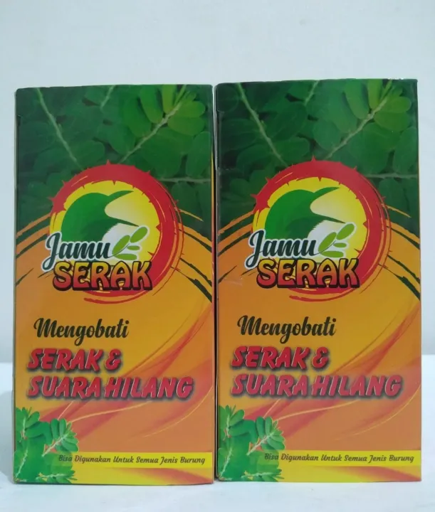 Jamu Serak Burung vitamin herbal untuk mengatasi serak pilek radang dan ...