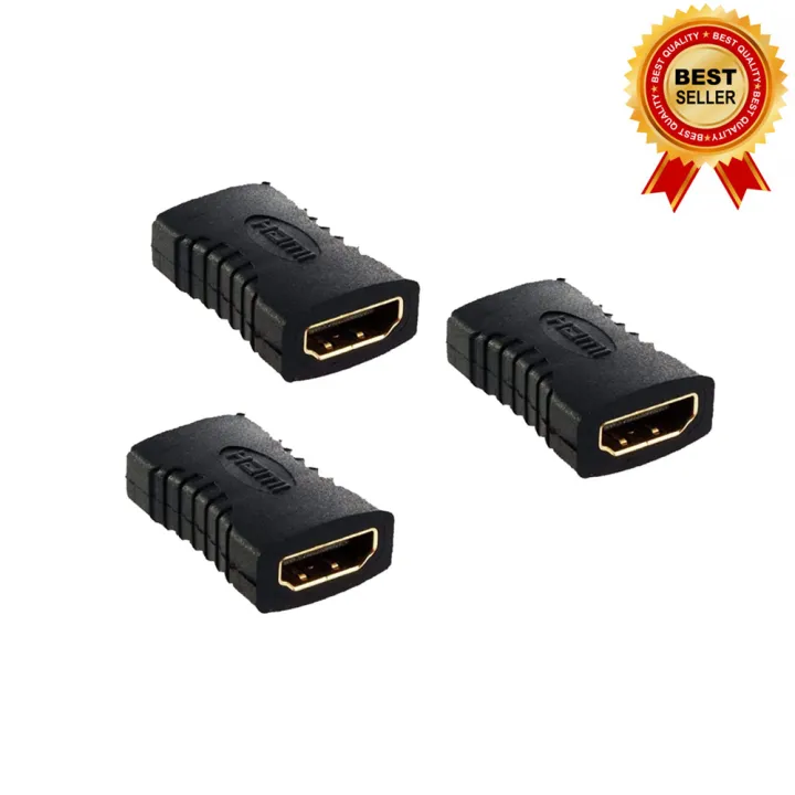READY STOCK HDMI TO HDMI Connector Extension Coupler Extender Joint ...