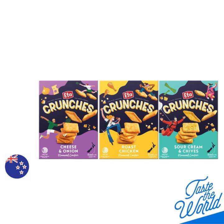 ETA Crunches Flavoured Crackers (160g) | Lazada