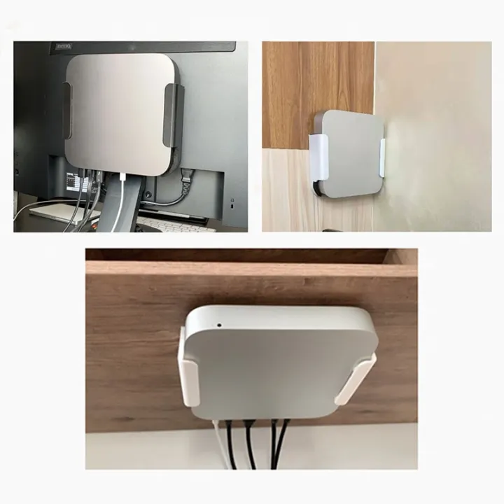Wall Bracket For Apple Mac Mini 2012-2020 Computer Back Mounted Desktop ...