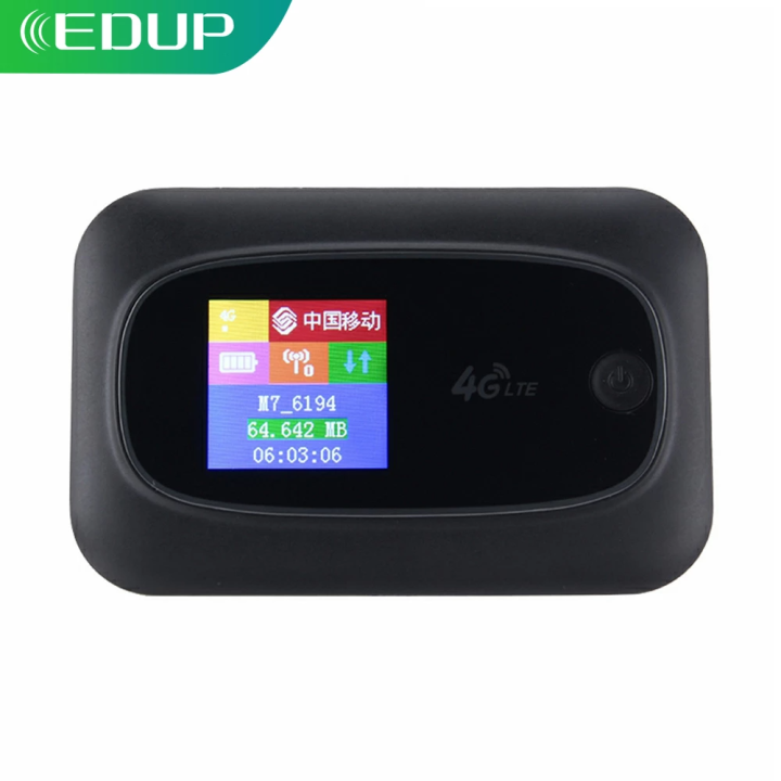 EDUP 4G LTE Portable Pocket Mobile WiFi Hotspot Car Wi-fi Router With ...