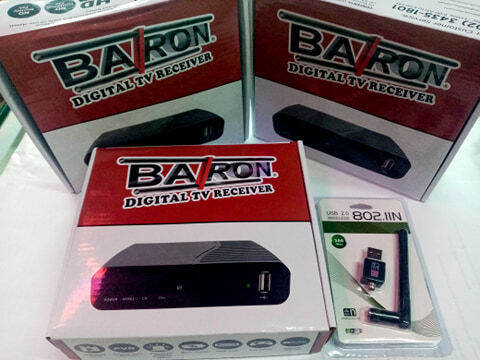 BARON DIGITAL TV RECEIVER (ORIGINAL) WITH WIFI DONGLE | Lazada PH