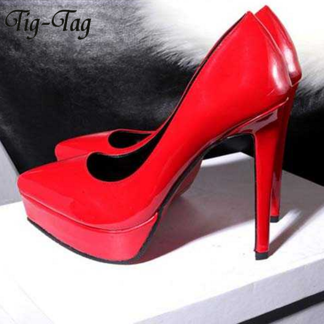 Tig Tag รองเท้ารองเท้าแตะ รองเท้าส้นสูง ญ รองเท้าส้นหนาๆ 10-12cm ส้นสูง ...