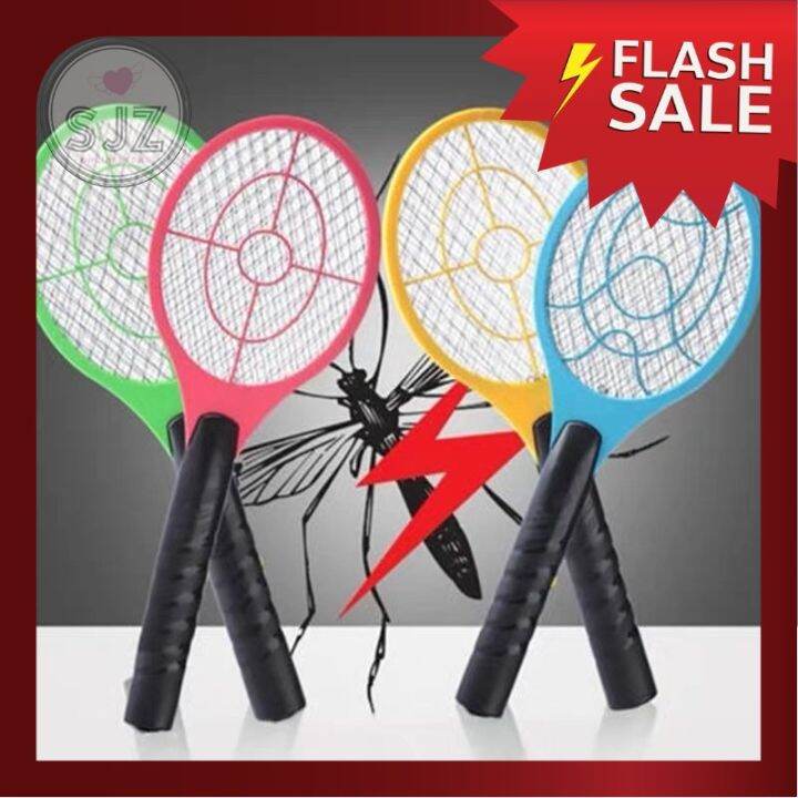 SJZ Rechargeable Electric Swatter Racket Mosquito Killer | Lazada PH