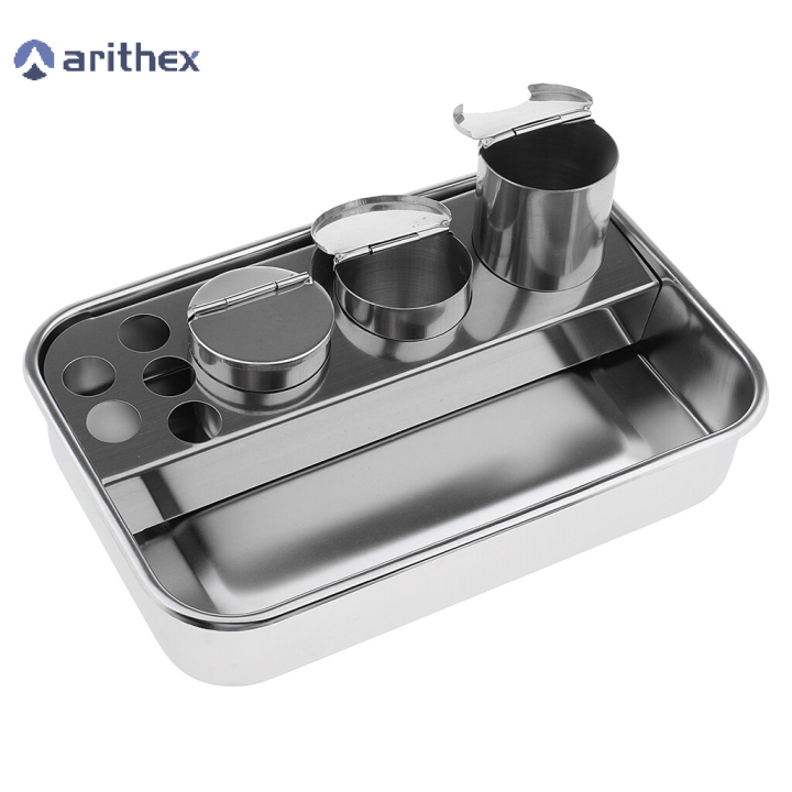 ARITHEX Stainless Steel Teeth Instrument Storage Sterilization Tray ...