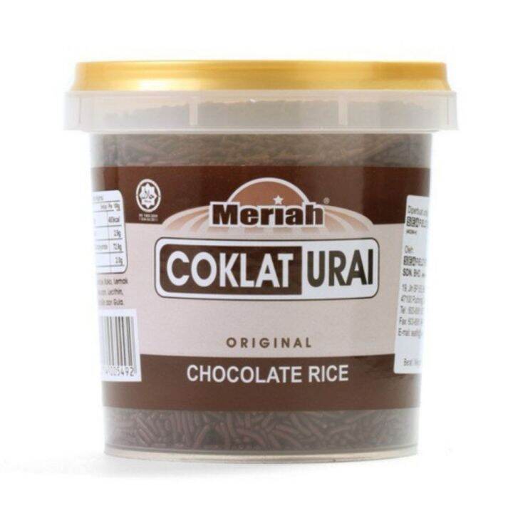 Meriah Chocolate Rice Original Coklat Urai Asli 350g | Lazada