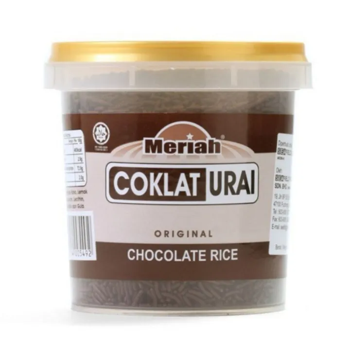 Meriah Chocolate Rice Original Coklat Urai Asli 350g | Lazada