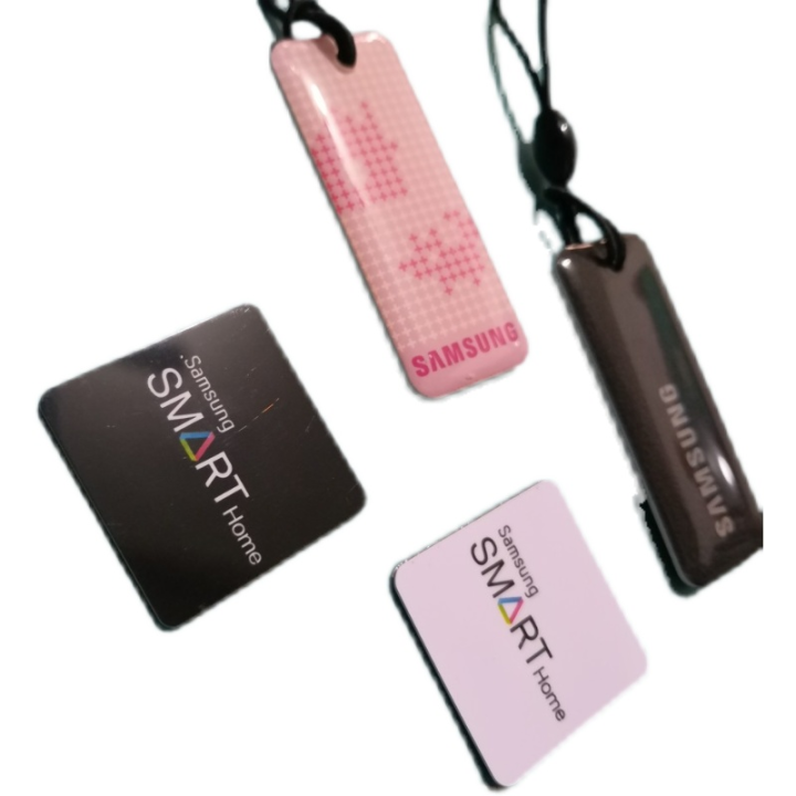 NFC RF Stickers 13.56MHz IC Card Smart Tags Electronic Keychain ISO ...