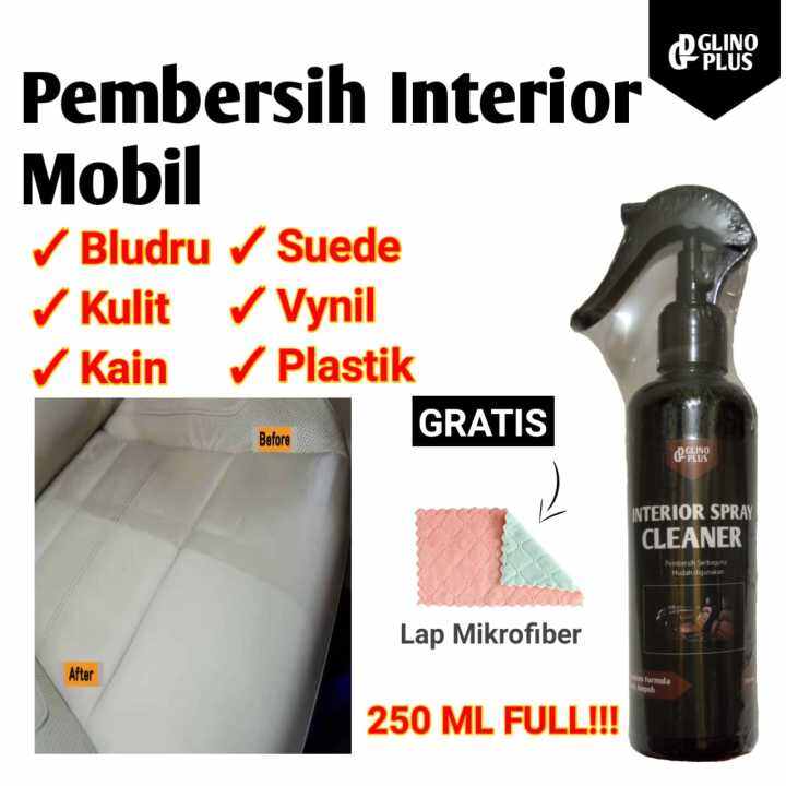 Cairan Pembersih Interior spray cleaner plafon dashboard jok doortrim sofa bludru kain vynil ...