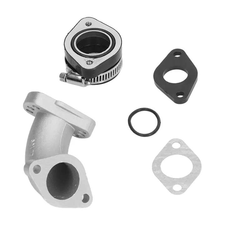 Carb Intake Manifold Pipe Kit 26mm28mm Pit Dirt Bike รถจักรยานยนต์อะแดป ...