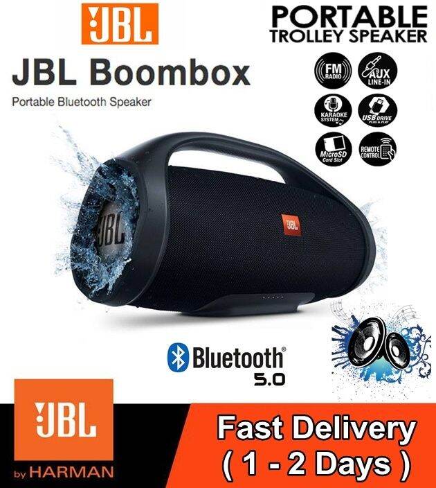 POWER BASS BOOMBOX (EXTRA LARGE SIZE) WIRELESS BLUETOOTH SPEAKER ...