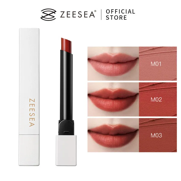【NEW】ZEESEA Mousse Velvet Mist Lipstick Matte Matte Long Lasting Smudge-proof 0.9g | Lazada PH