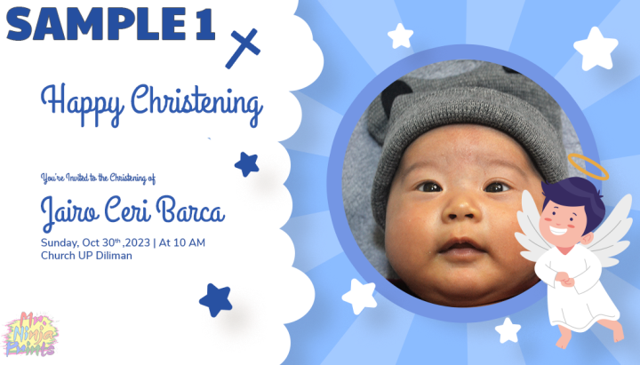 Ref Magnet Perfect For Souvenirs and Giveaways Christening Baptism Any ...