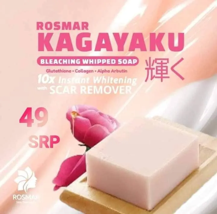 Rosmar Skin Essentials Kagayaku Bleaching Whipped Soap 70g | Lazada PH