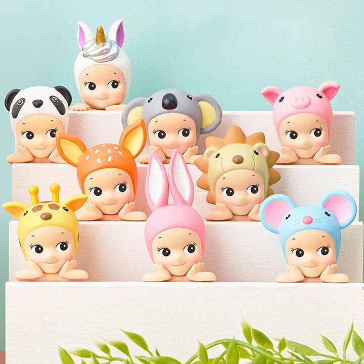 Sonny Angel Blind Holding Chin Rabbit Mystery Computer Decor Anime ...