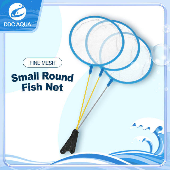 【DDC AQUA】Fish net and Shrimp Net Aquarium Colorful Round Fish Net For ...