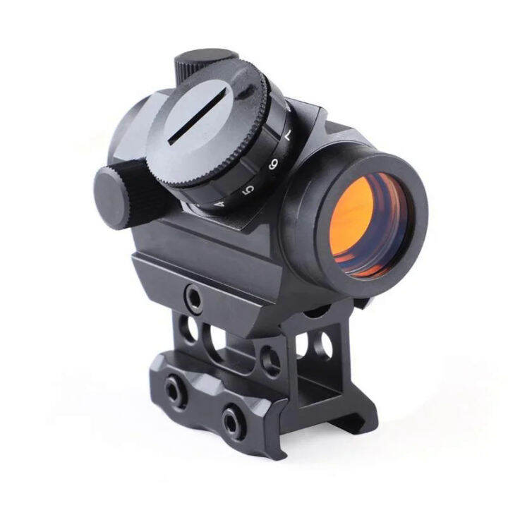 Tactical 1x20mm 3MOA Red Dot Sight with 1 Inch Riser Mount, Waterproof ...