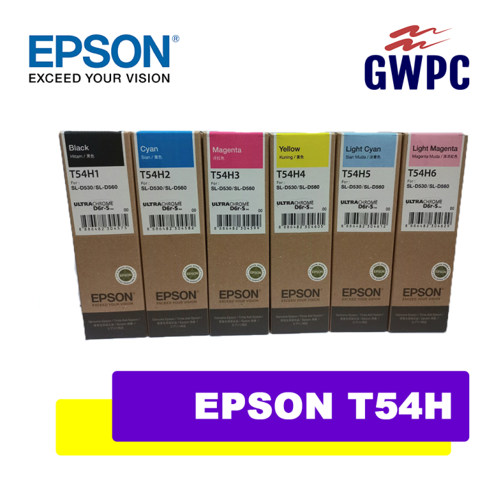Epson T54H Ink Cartridge for the Epson SureLab SL-D530 SL D530 | Lazada PH