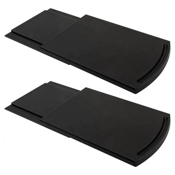 2 PCS Kitchen Caddy Sliding Tray for Coffee Maker, Appliance Slider ...