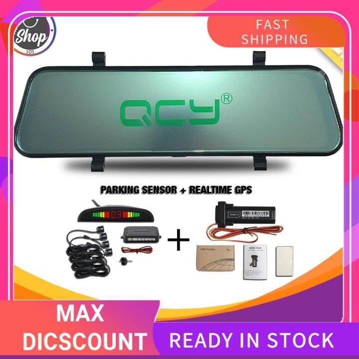 QCY Dashcam F11 WIFI 2K Sony Lens Dash Cam for Car GPS Tracker For ...