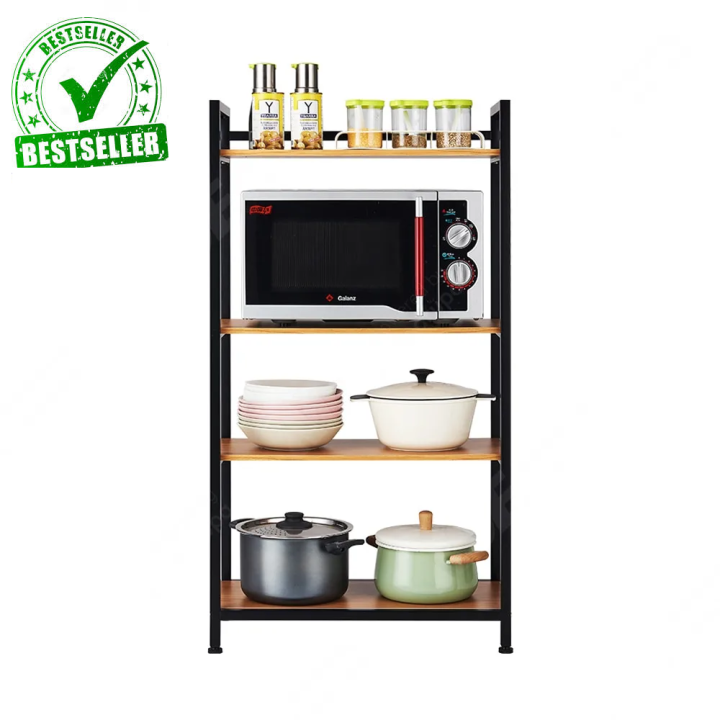 Masterspace Rak Besi Serbaguna 4 Tingkat - Hitam, Tersedia warna putih ...